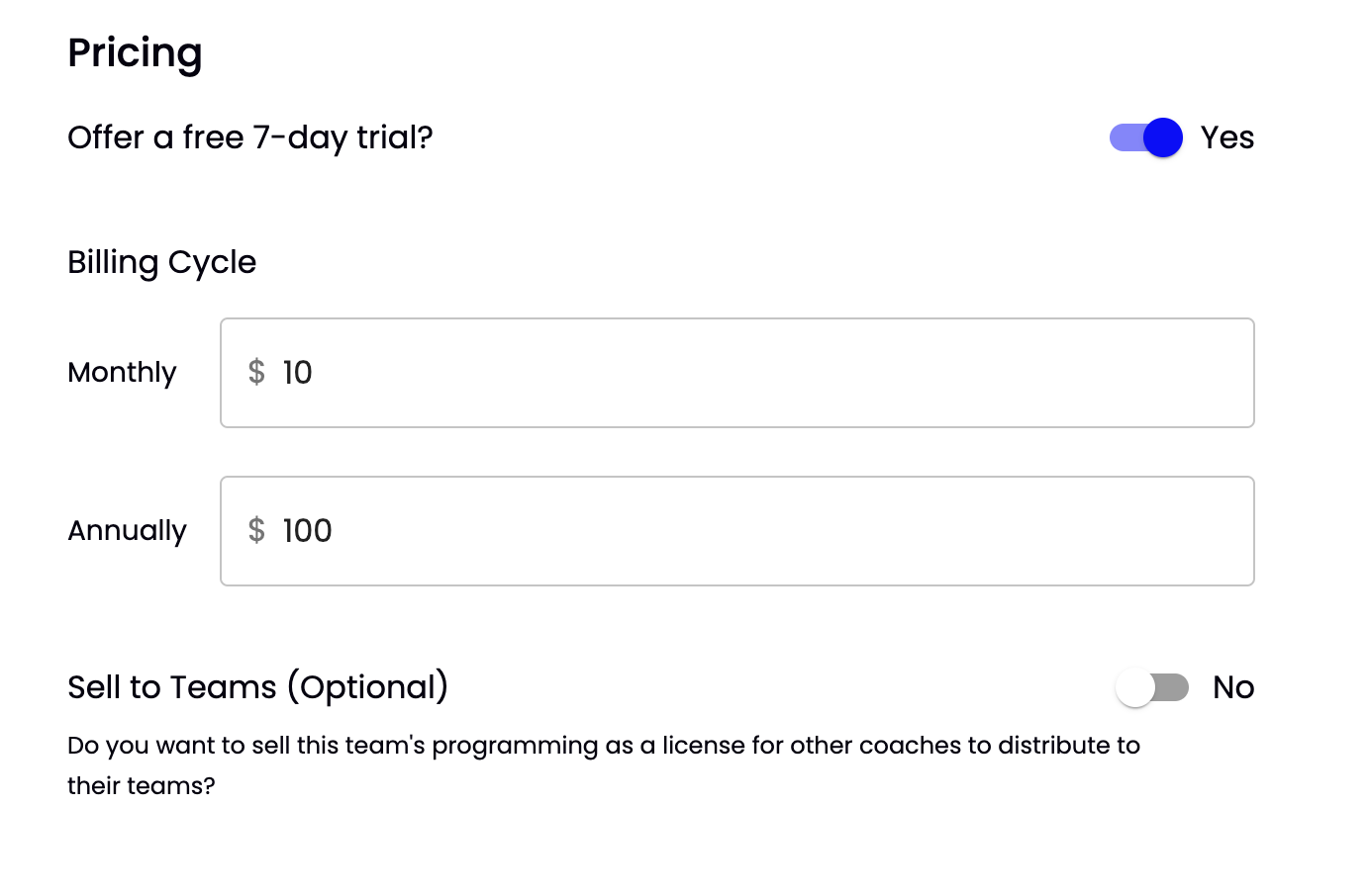 Setting Up Your Marketplace Page – TrainHeroic